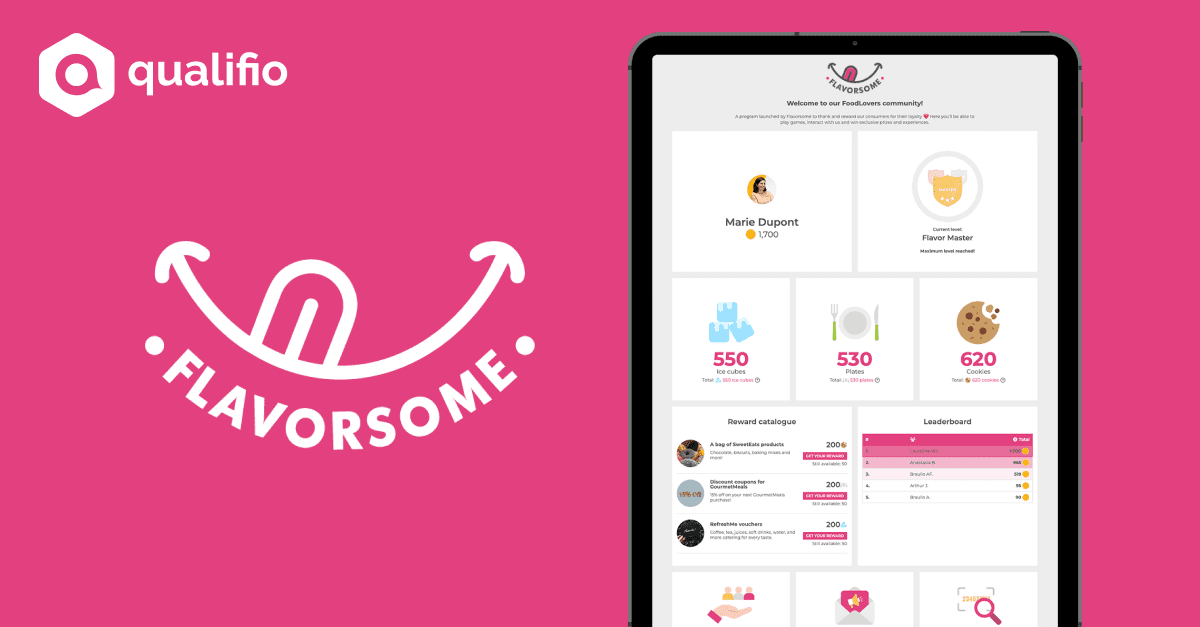 Programme de récompenses FMCG - Qualifio